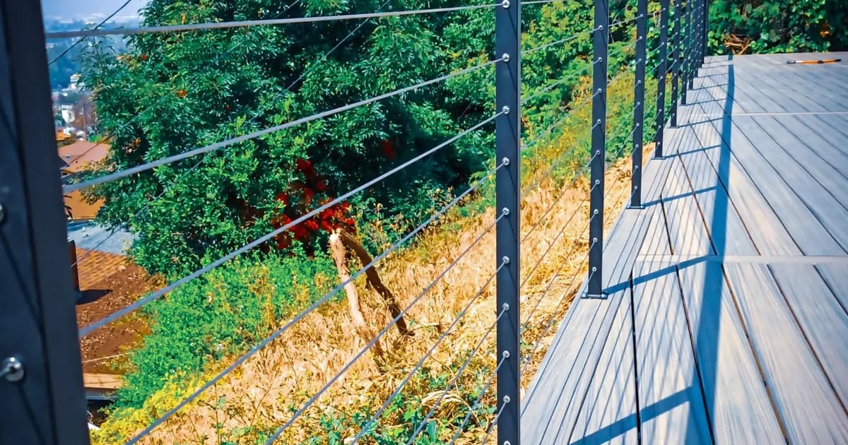 Modern Cable Railing Installation for Your Deck | ProHands Handyman