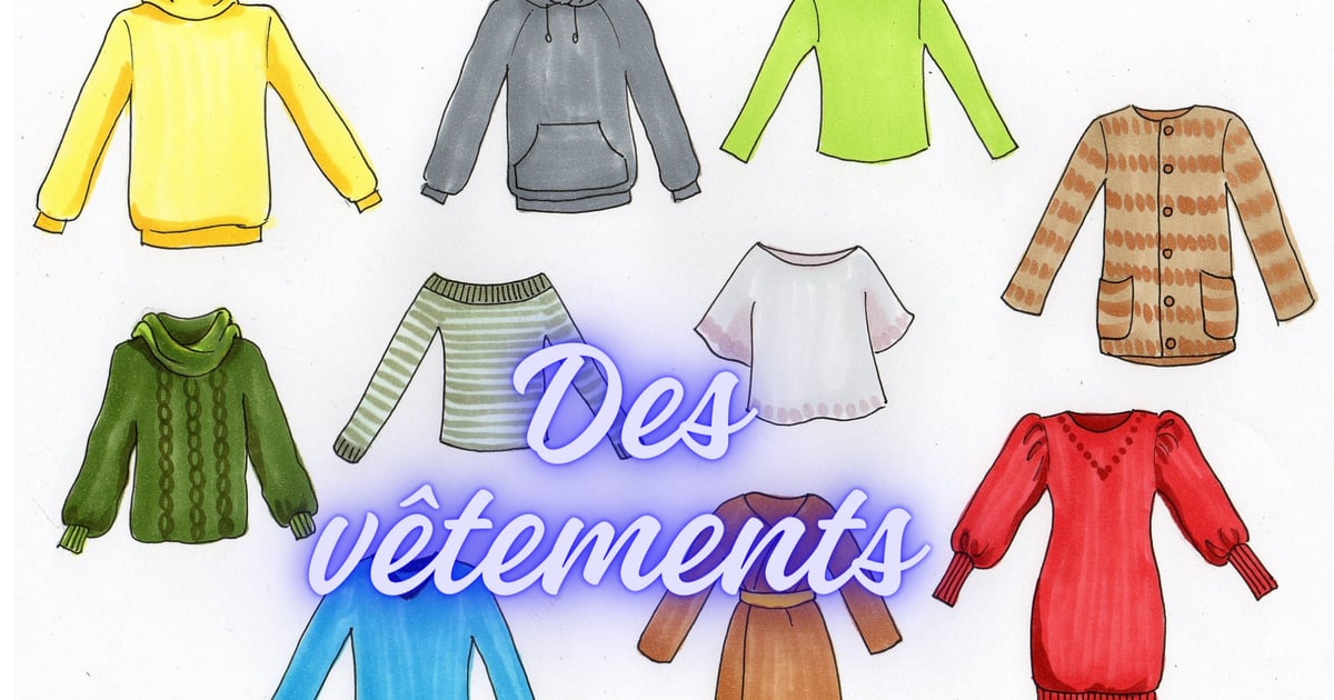 Le vocabulaire "Des vêtements" | Cours de russe online