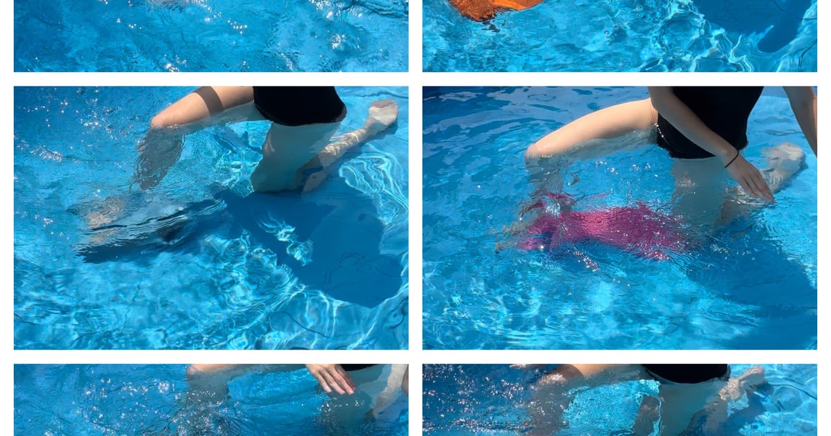 Underwater Swimsuit Color Test | Pride and Joy Life