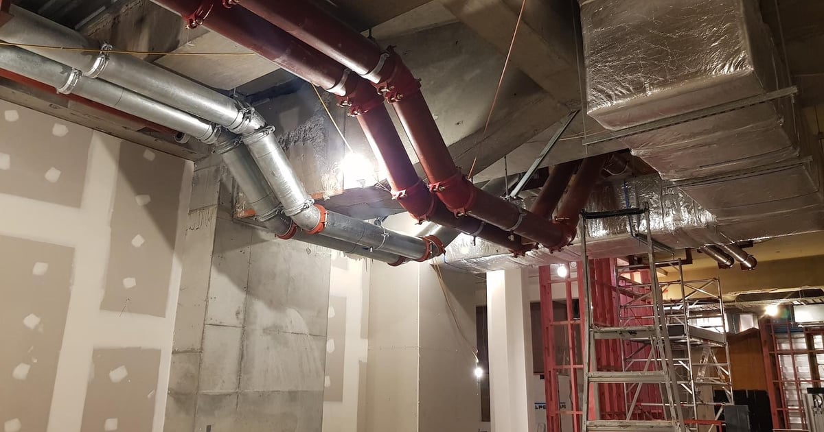 Renovated Commercial Building for High-Spec Offices | HVAC Water ...