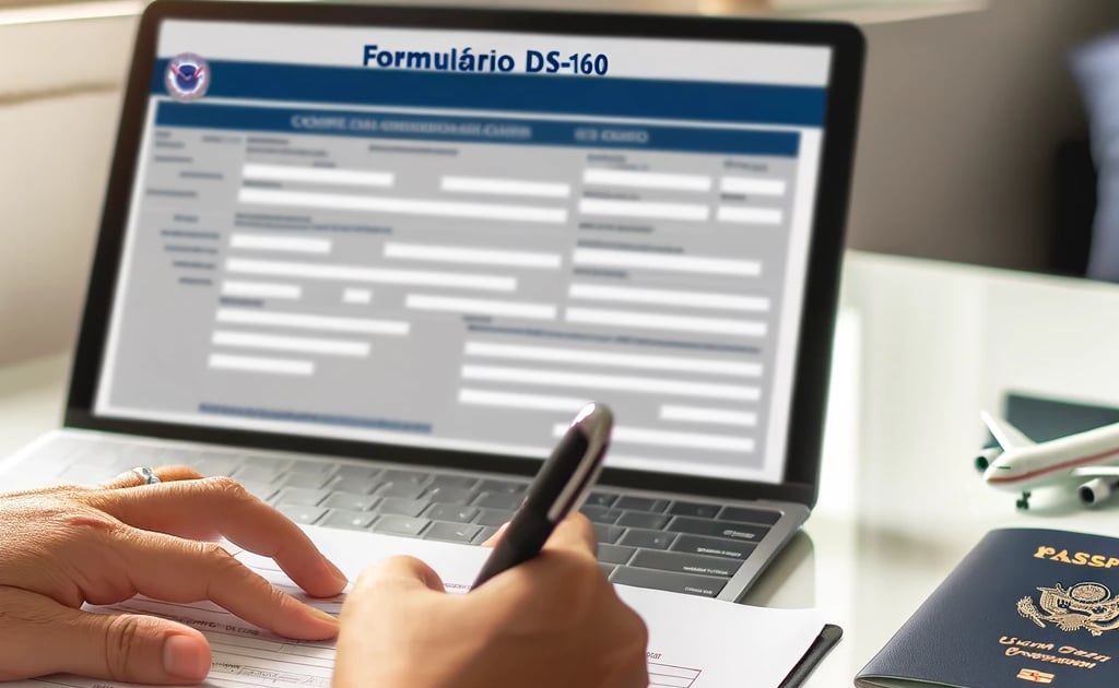 Guia Completo: Formulário DS-160 para Vistos Americanos | AmericaJá