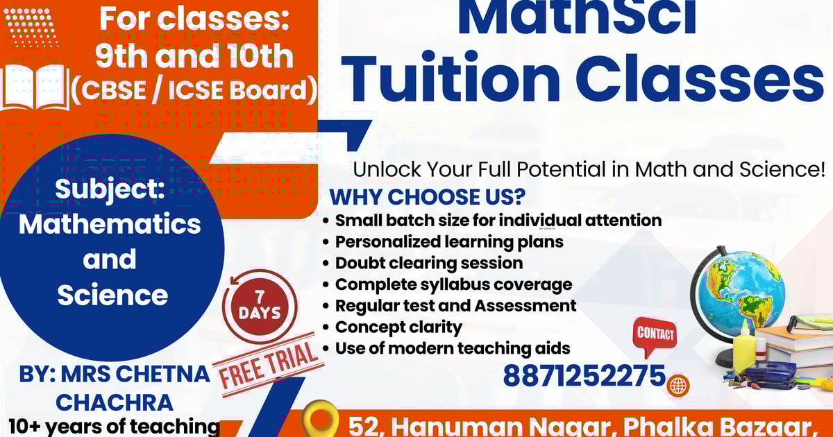 Expert Math & Science Tuition - Join MathSci Today | mathsci
