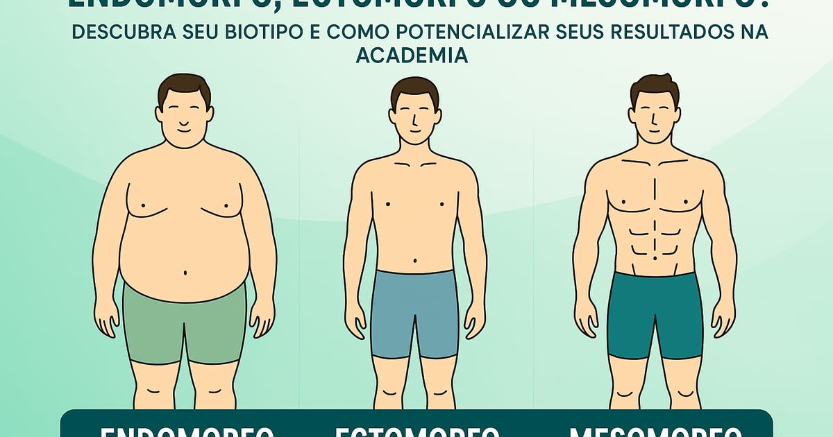 Ectomorfo, Endomorfo e Mesomorfo: Descubra Seu Biotipo e Como Treinar ...