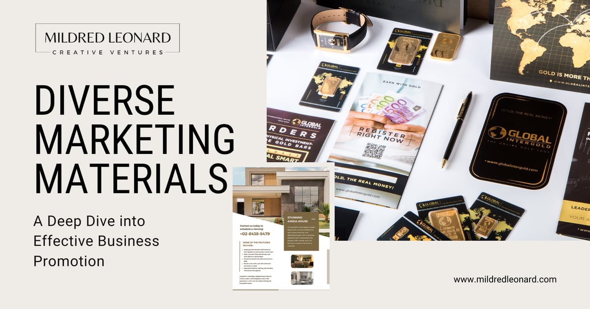 Diverse Marketing Materials: A Deep Dive into Effective Business ...