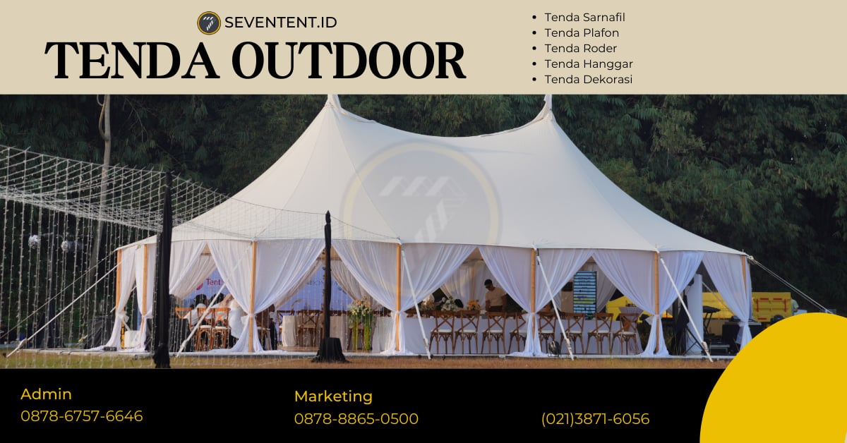 Sewa Perlengkapan Acara Terlengkap | Seventent.id - Solusi Event ...
