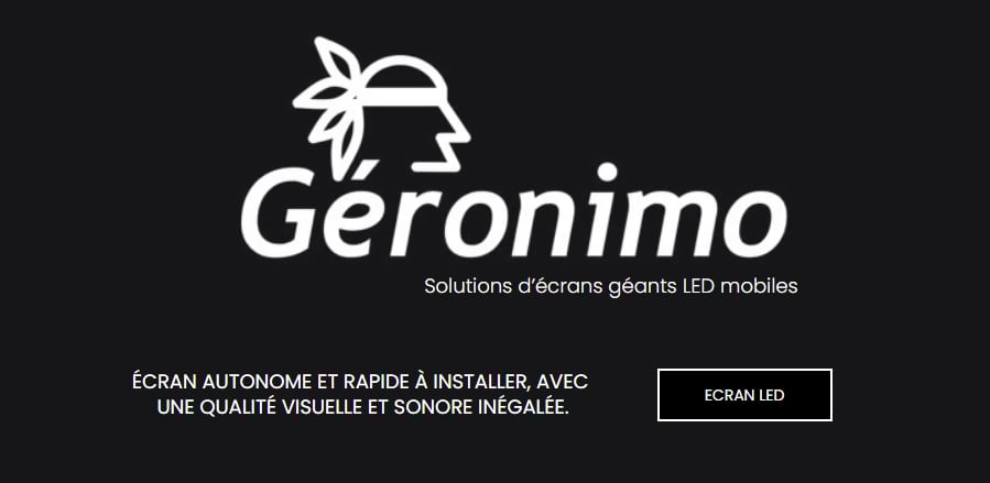 Pionnier des Écrans Géants LED en Europe | Géronimo Led truck
