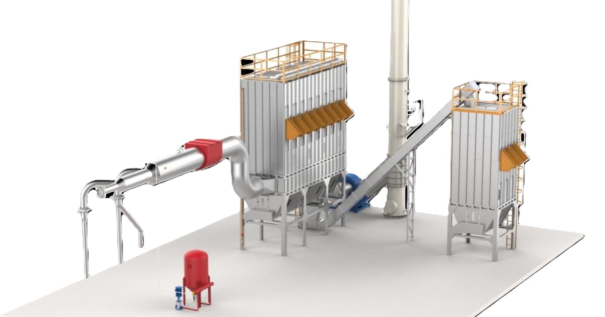 Advanced Dust Collector System with Fire Protection