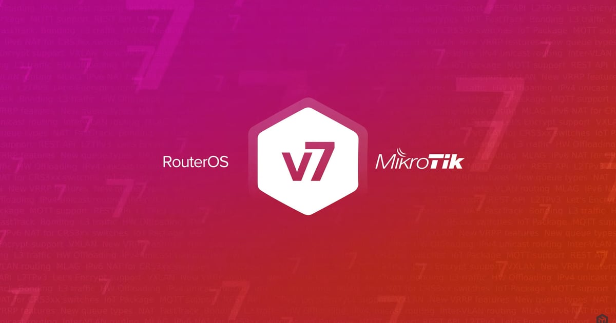 Novedades RouterOS v7 | Sopote Mikrotik Colombia