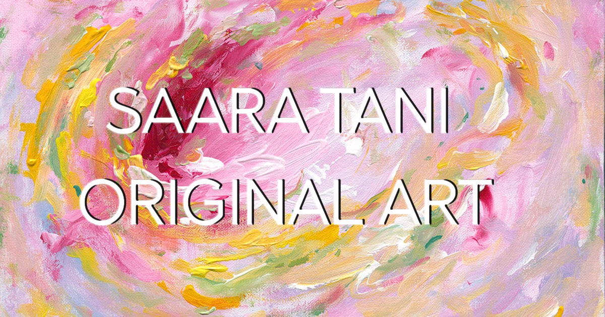 Saara Tani Art - Original Energy Paintings | Saara Tani Original Art