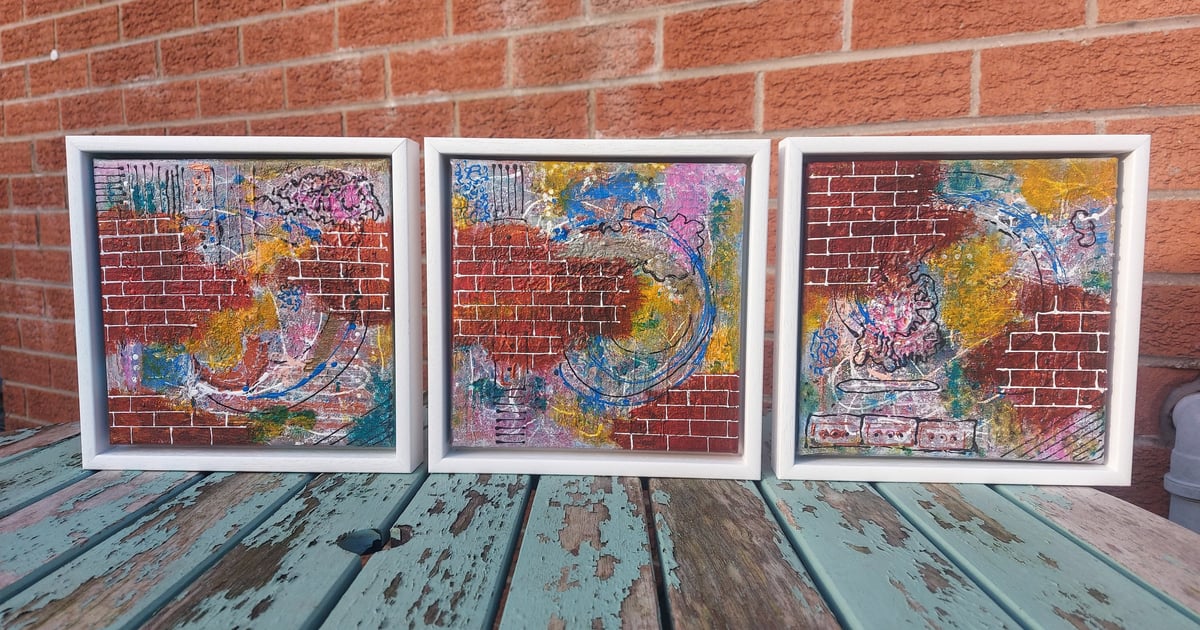 Original Acrylic Paintings | Landmarks, People | Free Shipping UK ...