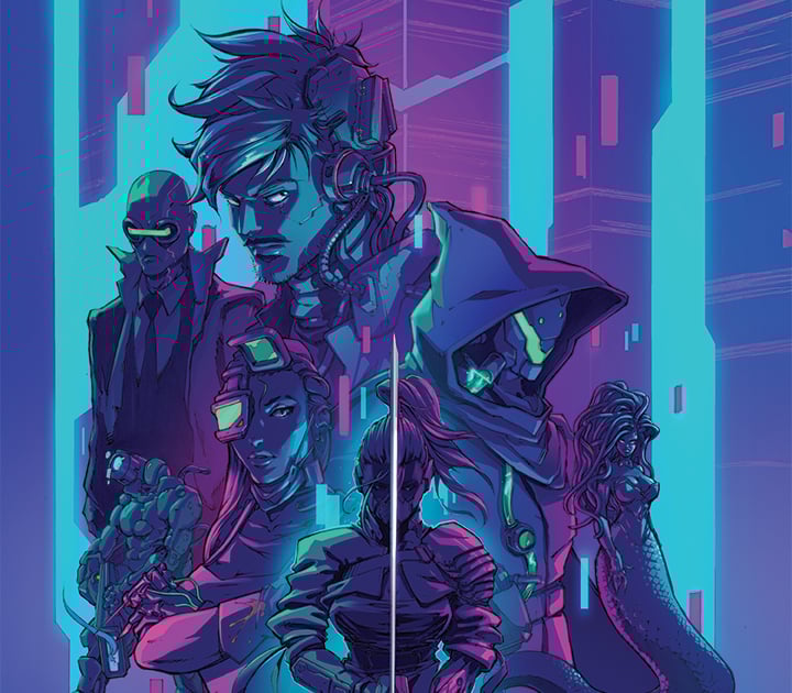 Choose from a Variety of Classes in our Cyberpunk TTRPG Powerfantasy ...