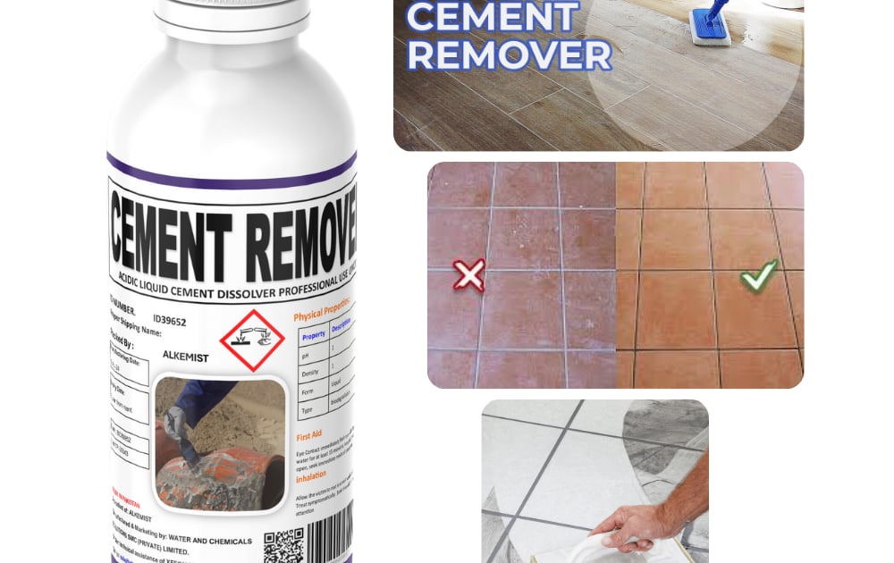 Cement Remover Lahore | Industrial Concrete Cleaner | Alkemist | Alkemist