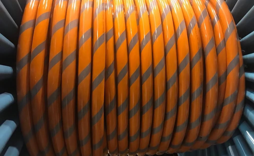 Type SHD-GC Mining Cable SELF SUFFICIENT LEDs FOR VISUAL CONTROL