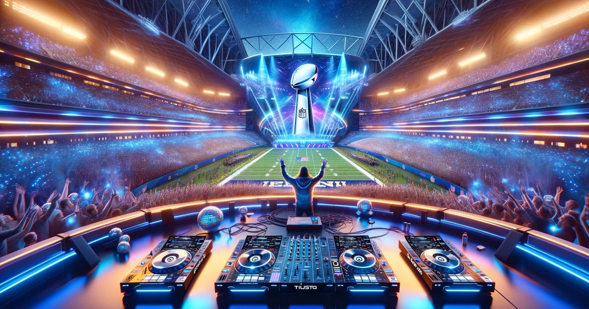 "Tiësto Breaks New Ground as the First In-Game DJ at Super Bowl LVIII ...
