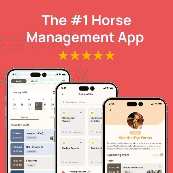 Equestrian Management App For Horse Trainers | HeyHorse