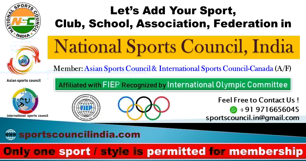 Promoting & Recognizing Sports in India | National Sports Council, India