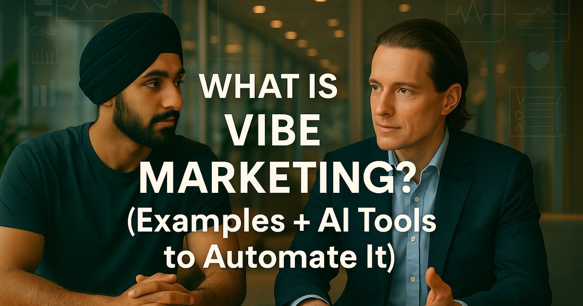What is Vibe Marketing? (Examples + AI Tools to Automate It) | Xbeekon