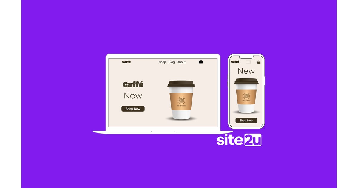 Focus on growing. We've got your website creation covered! | Site2u.EU