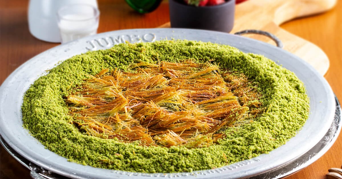CRISPY KUNAFA | Pistachio kunafe