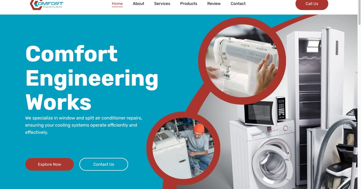 Comfort Engineering Works | Comfort Engineering Works