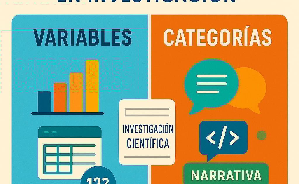 Categorías y Variables en Investigación Científica: Reflexión ...