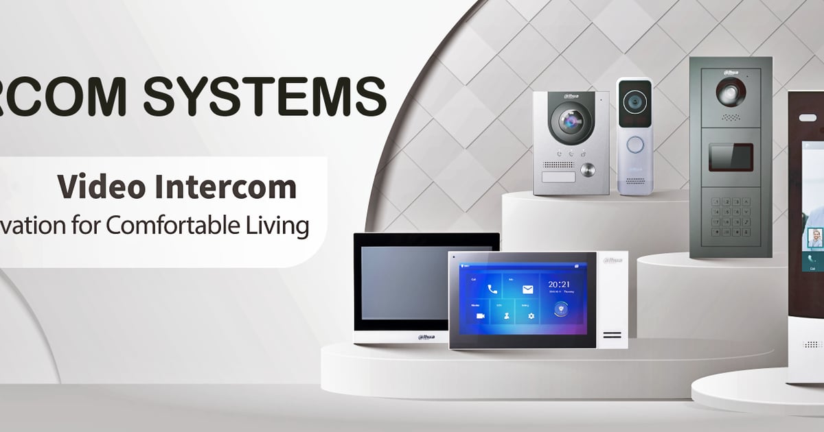 Intercom Services in Bahrain - Dahua, Hikvision, Commax | IP Intercoms ...