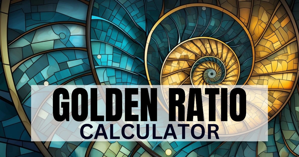 Golden Ratio Calculator for Architects & Designers | Dzynity