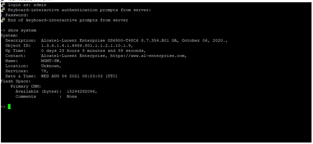 Kumpulan Dasar Command Line Switch Alcatel Weweka Id