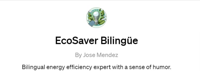 EcoSaver Bilingüe GPT | intermix technology