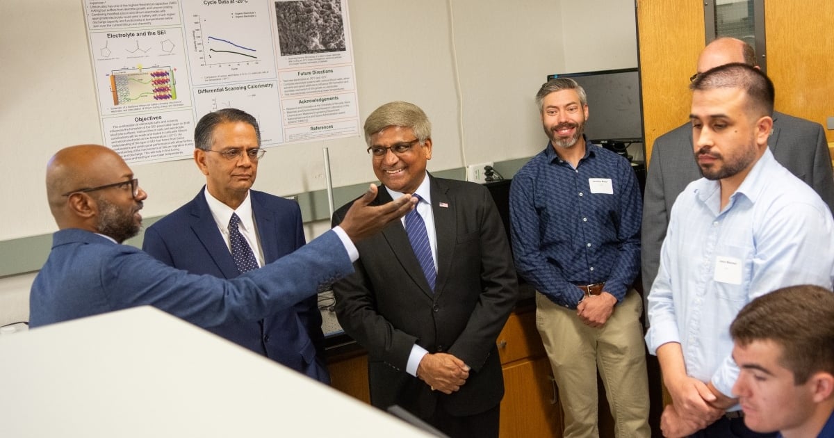 MERLab hosts NSF Director