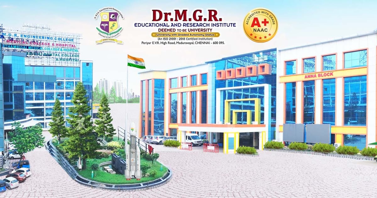 MGR College Application | Dr MGR Educational And Research Institute