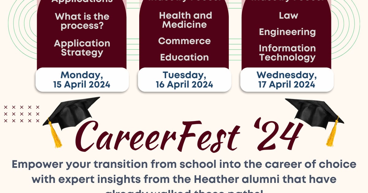 The Careerfest: Empowering Grade 12 Learners and Parents with Alumni ...
