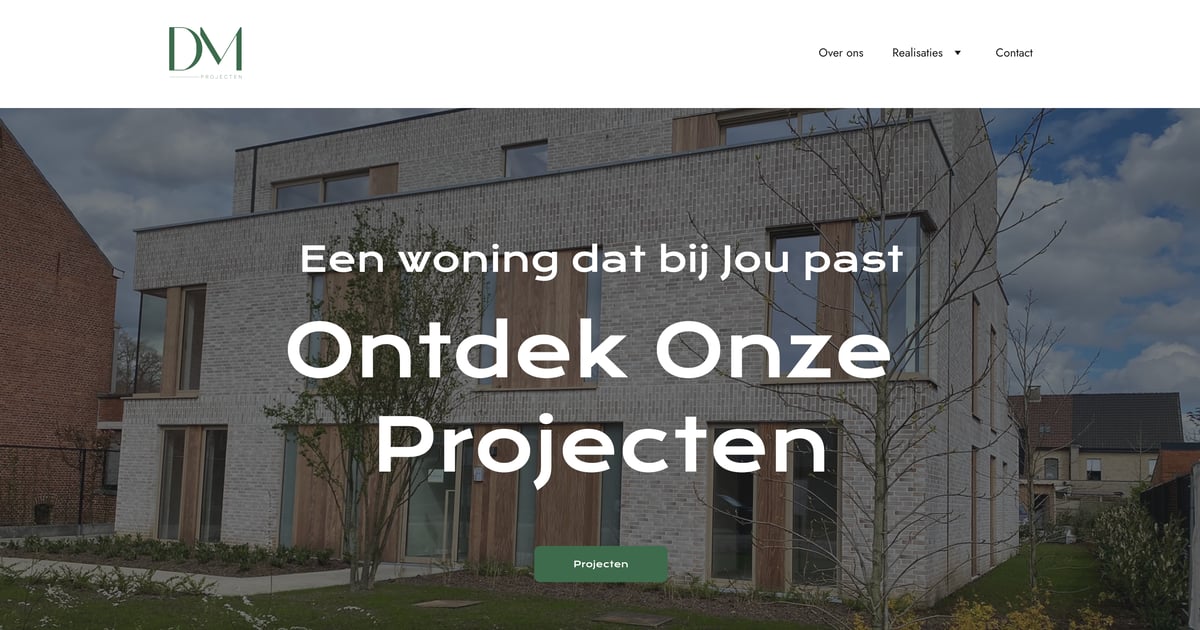 Kwaliteitsvolle Woningen | DM Projecten