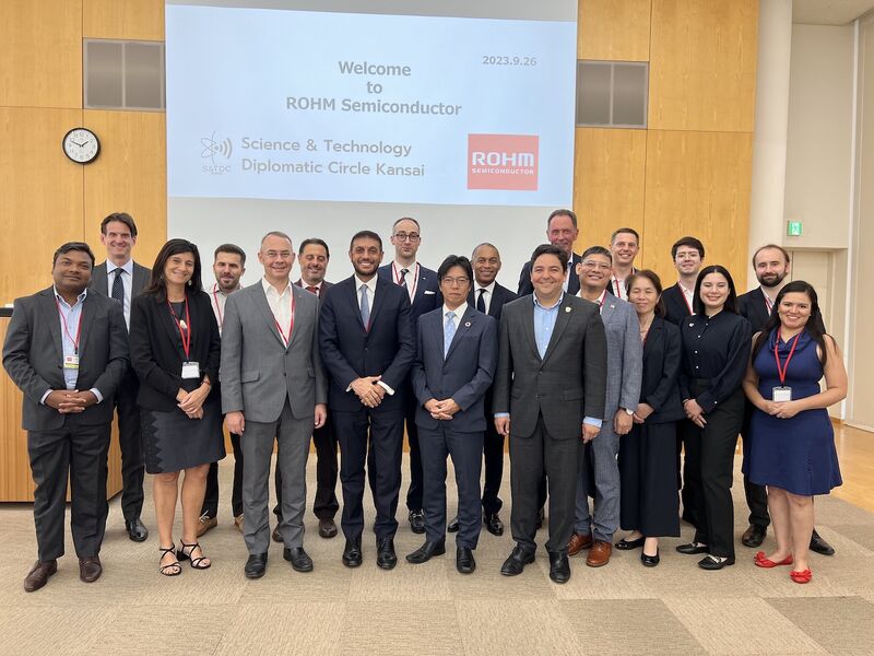 Visit to ROHM Semiconductors | Science & Technology Diplomatic Circle ...