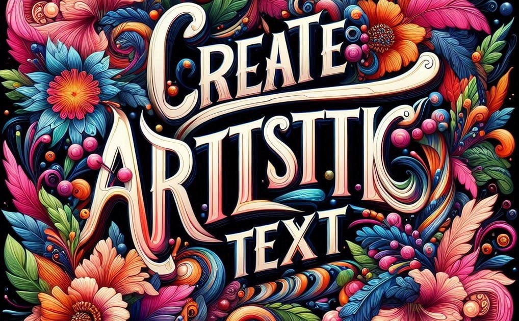 Create Artistic Text in CorelDraw | Painting Graphics