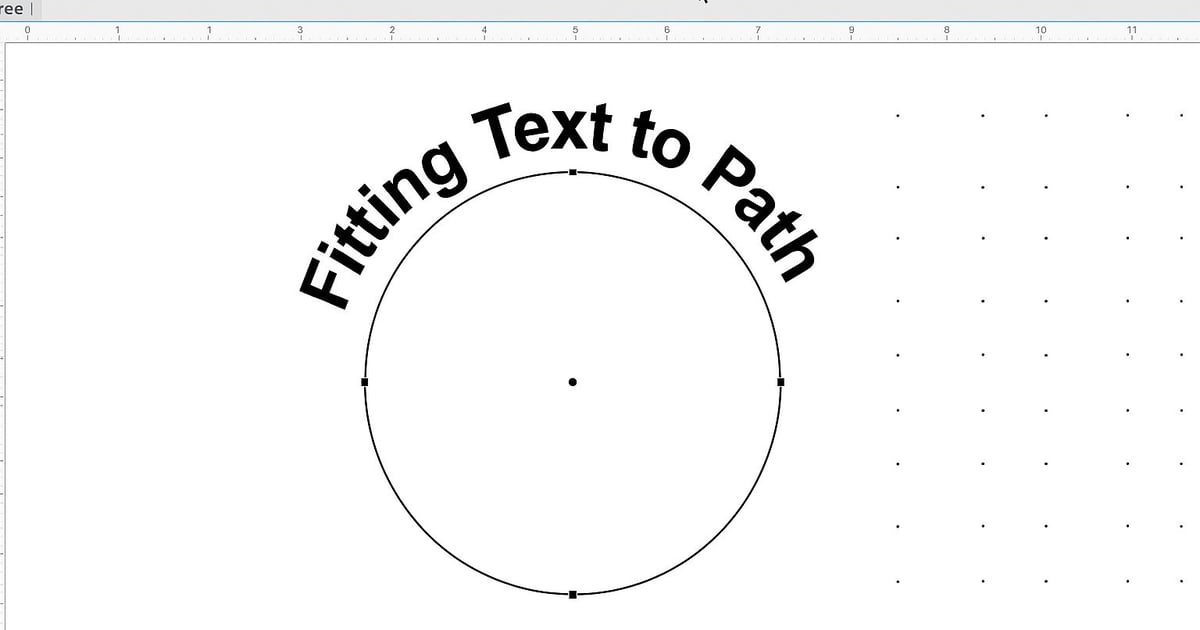 Fit Text to Path in CorelDraw Online | Painting Graphics