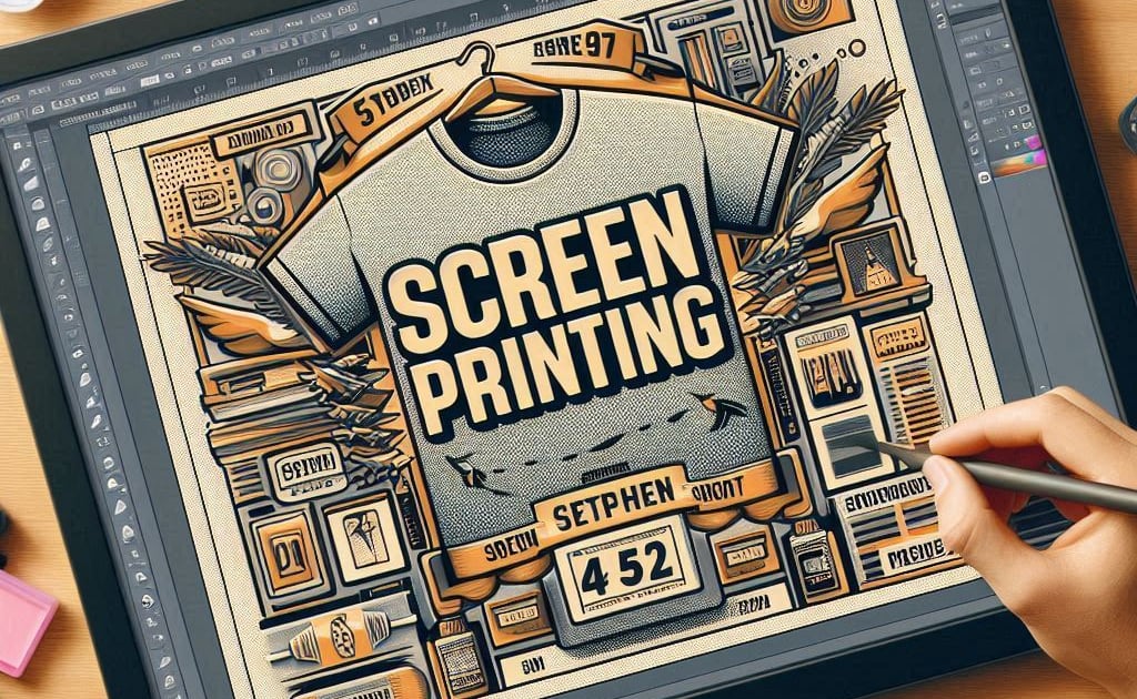 Screen Printing T-Shirts in CorelDraw | Painting Graphics