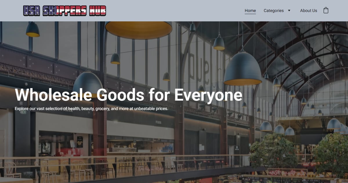Wholesale Goods Online Store - USA Shoppers Hub | USA Shoppers Hub