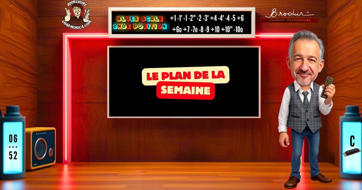 Le plan de la semaine 06/52 - 2025 | apprendrelharmonica.com