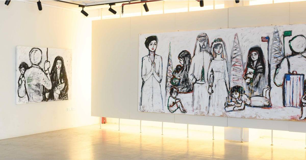 موقع لبيع الاعمال الفنية للفنانة مريم الجمعة | Meriam Aljumah