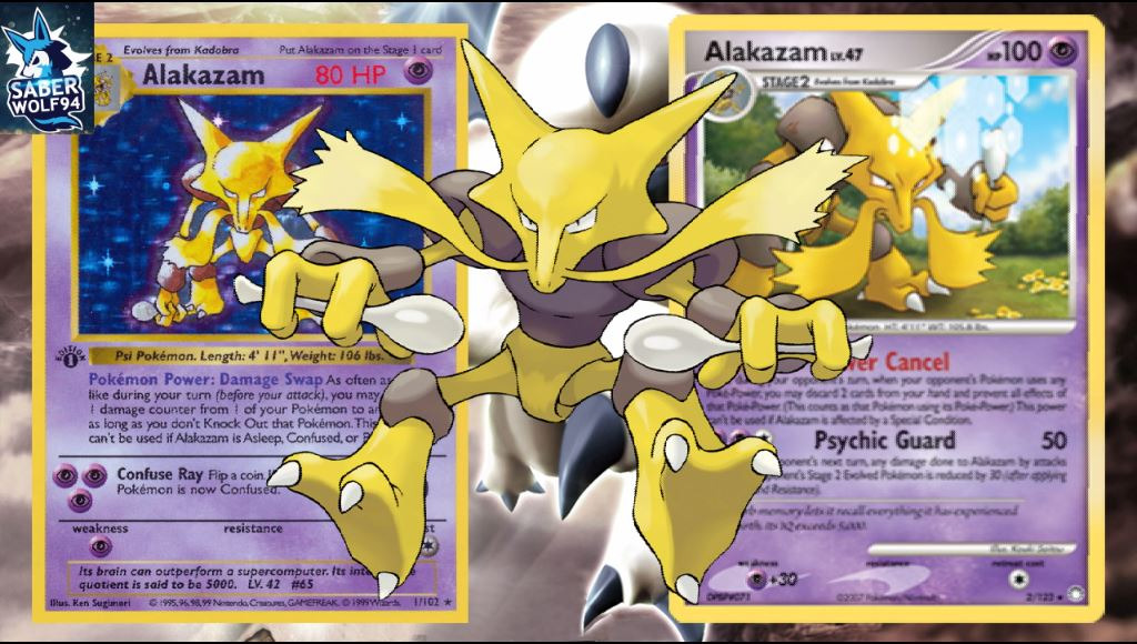 History of Alakazam in the TCG Pokemon Trading Card Game Overview ...
