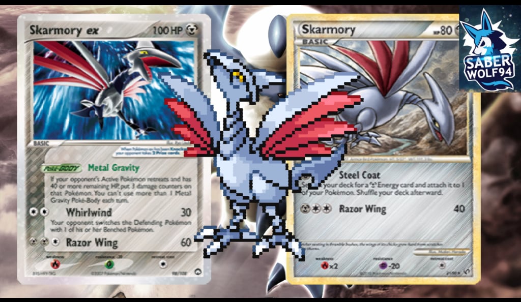 History of Skarmory in the TCG Pokemon Trading Card Game Overview! | sabatcg