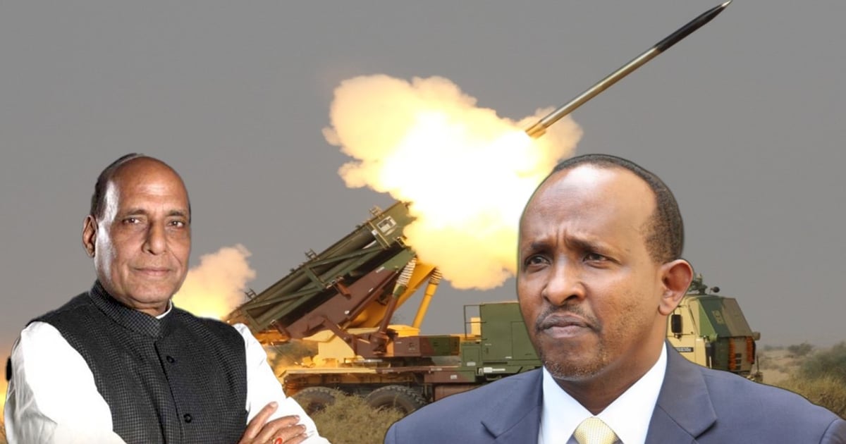 Kenyan Cabinet Secretary for Defence arrives on a 3-day India visit; Talks with Raksha Mantri ...