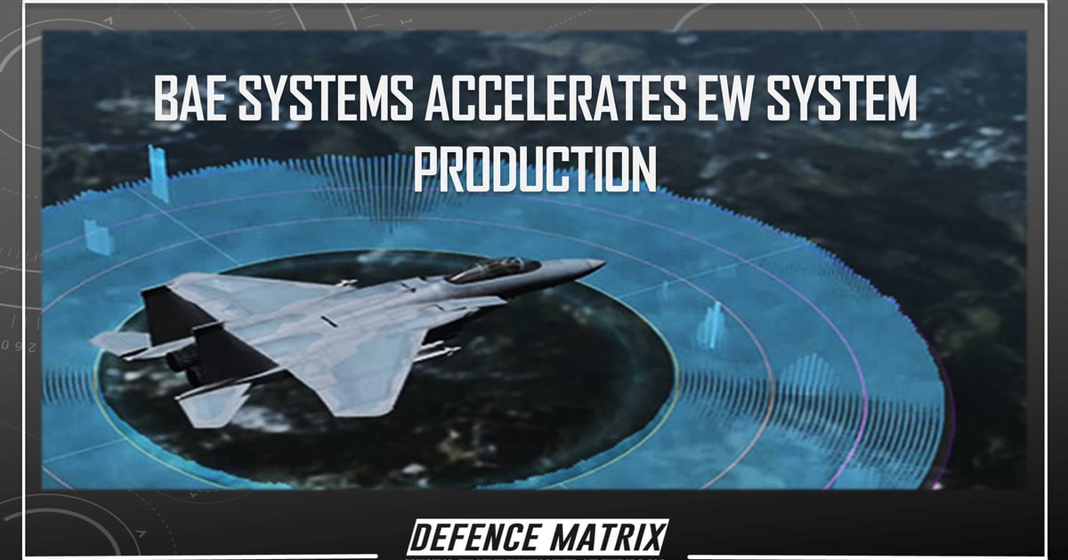 BAE Systems accelerates electronic warfare system production for F-15E ...