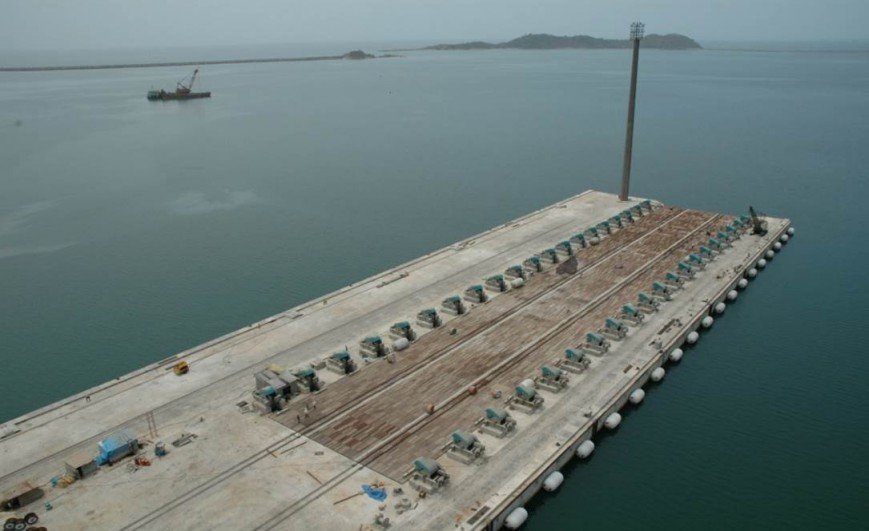 Defence Minister Rajnath Singh reviews development works at Karwar ...