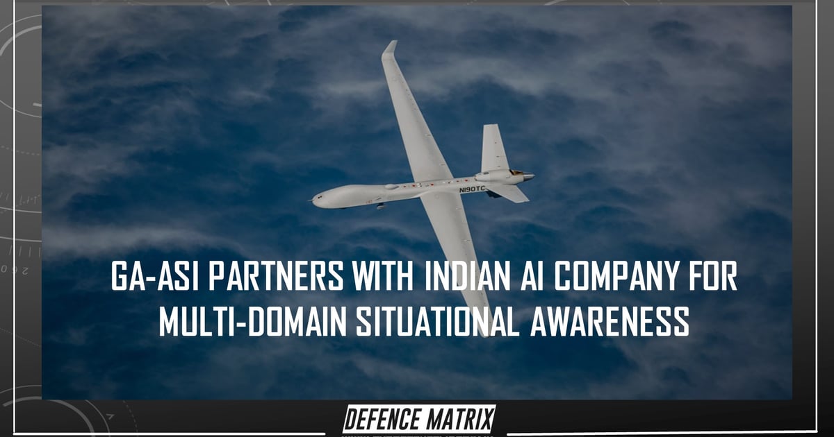 GA-ASI Partners with Indian AI Company for Multi-Domain Situational ...