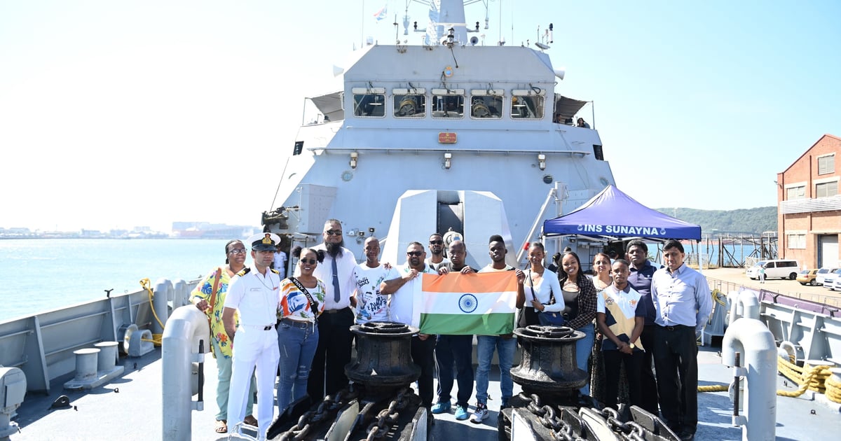 INS Sunayna visit to port of Durban, South Africa | Defence Matrix