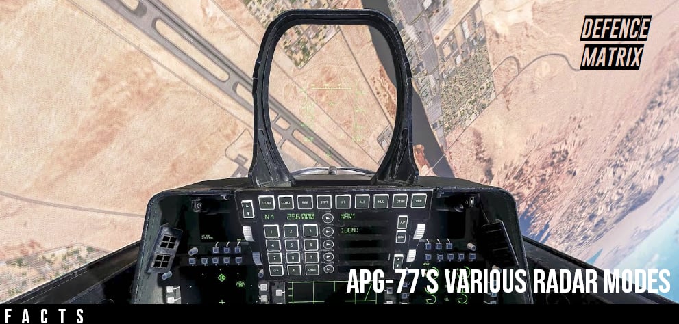 APG-77's Various Modes | Defence Matrix