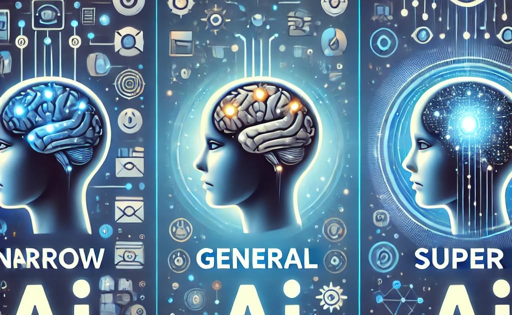 Understanding AI: Types of AI – From Narrow Intelligence to Machine ...