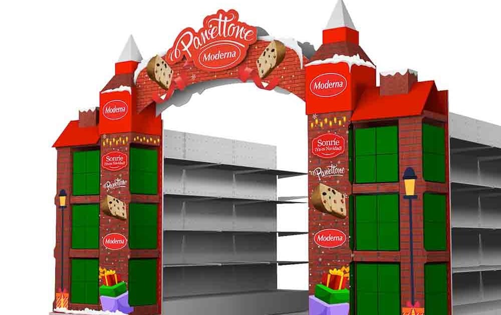 Exhibidores de productos hechos en Cartón Personalizados | Factoria ...